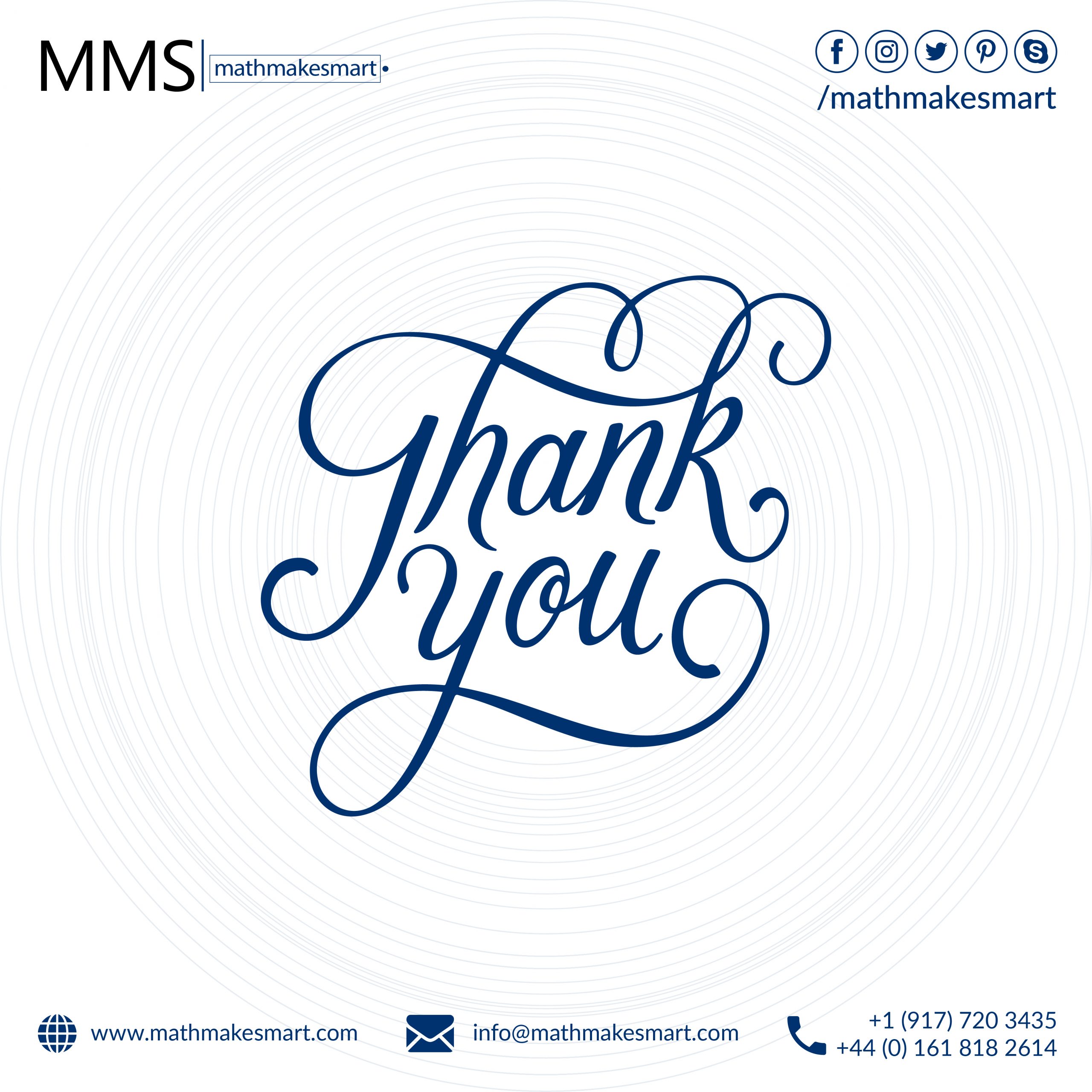 Thank You! | Math Make Smart
