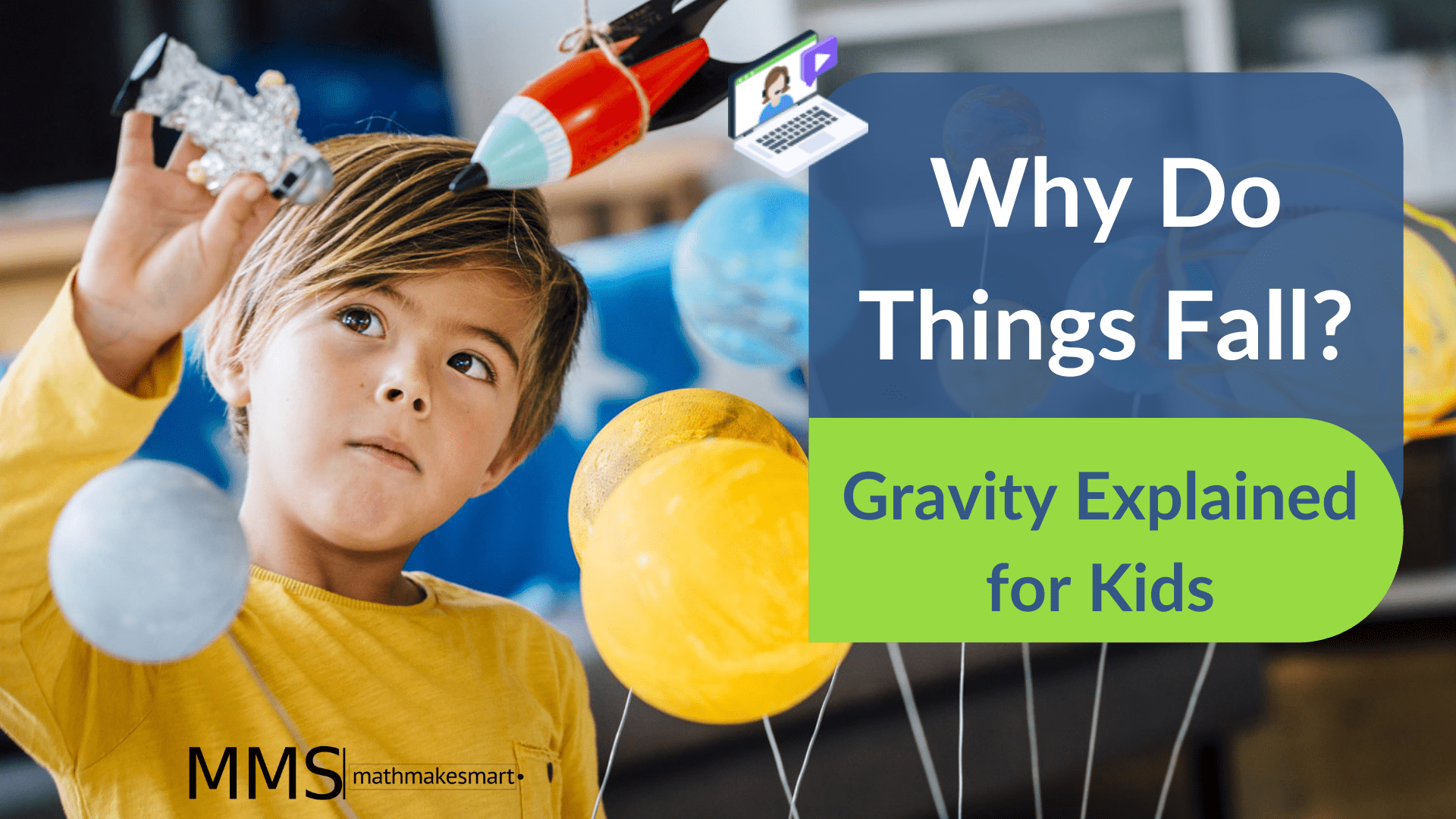 Why Do Things Fall? Gravity Explained for Kids | Math Make Smart